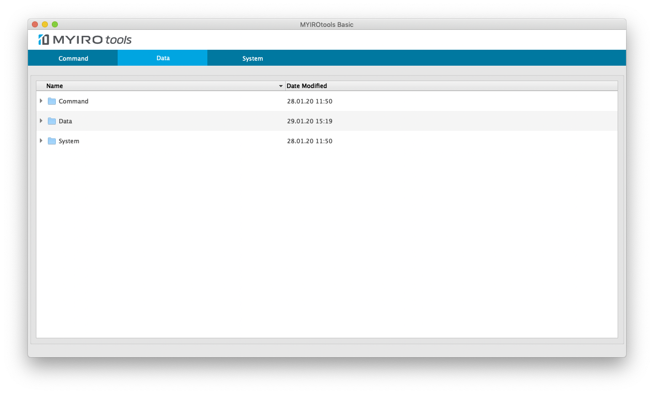 MYIROtools Manual | MYIRO