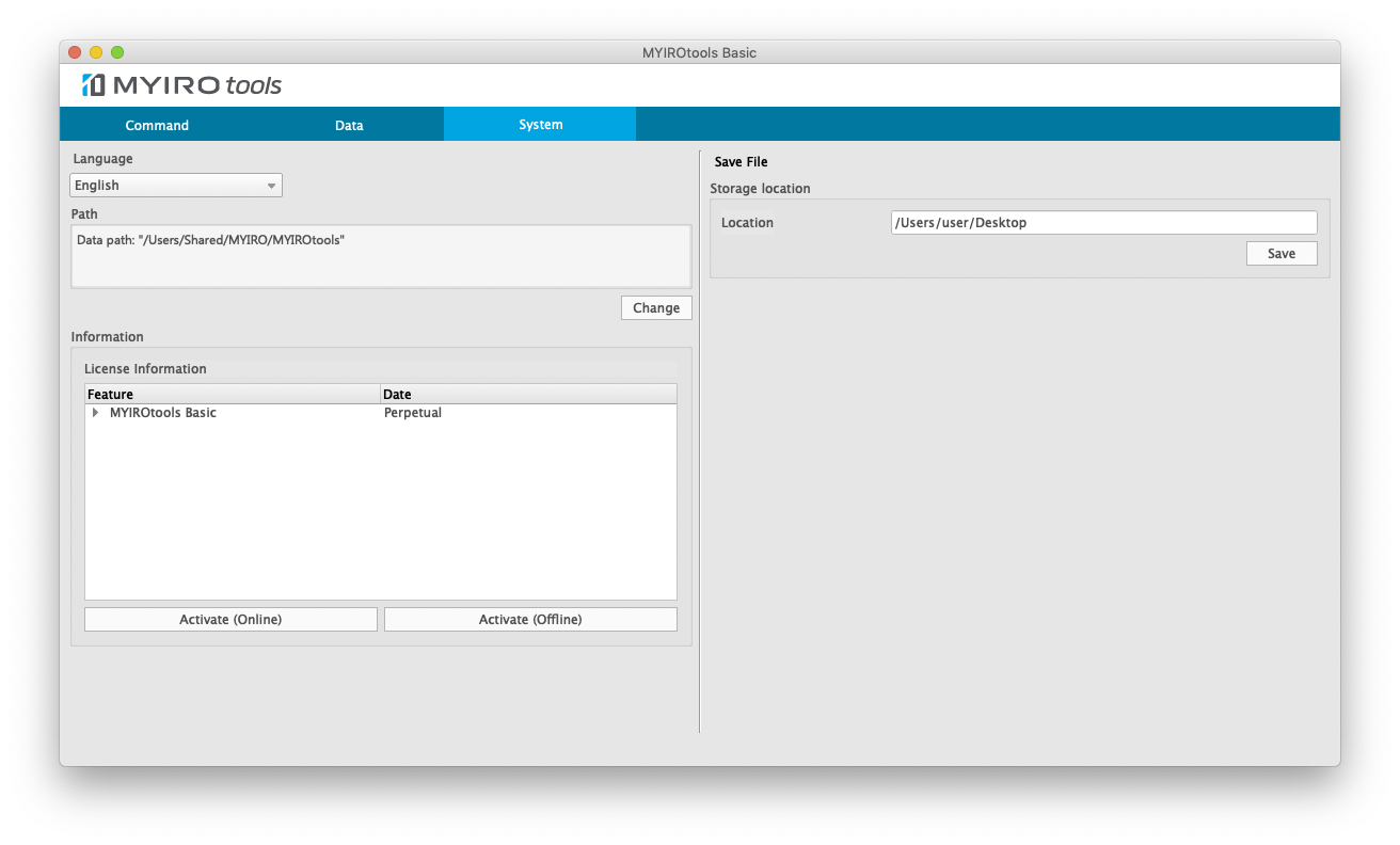 MYIROtools Manual | MYIRO